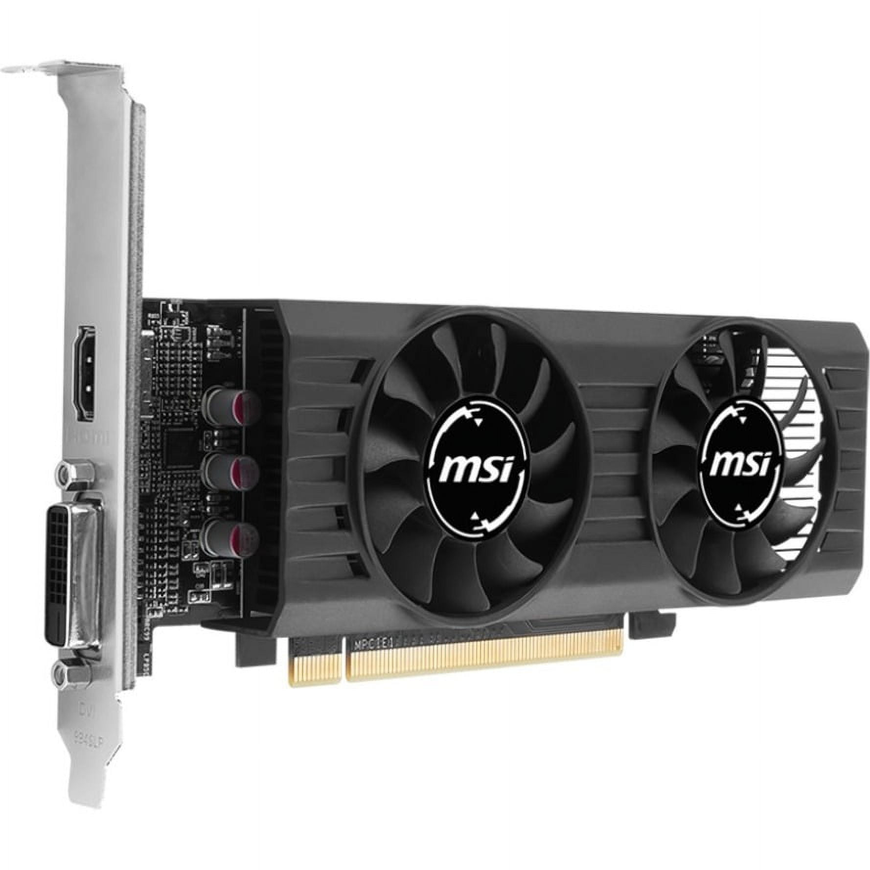 MSI AMD Radeon RX 460 Graphic Card, 2 GB GDDR5, Low-profile - Walmart.com