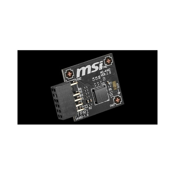 MSI Accessory TPM2SPI TPM 2.0 Module SPI Retail - Walmart Business Supplies