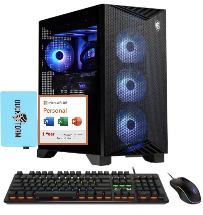MSI Aegis AI Gaming Desktop PC (Intel Ultra 9-285, NVIDIA GeForce RTX ...
