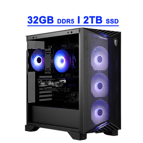 MSI Aegis ZS2 Gaming PC AMD Ryzen R9-9900X Nvidia RTX 5080 64GB 2TB SSD ...