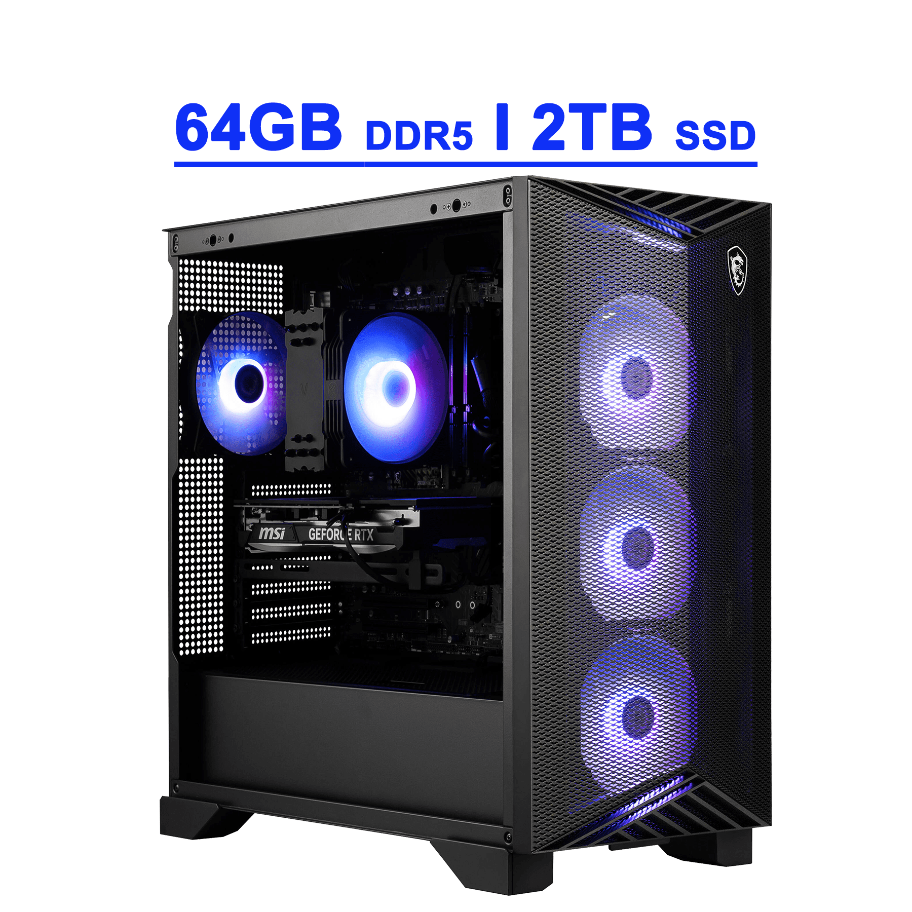 MSI Aegis R2 AI 2nd Premium Gaming AI Desktop Intel 24-core Ultra 9 285 ...