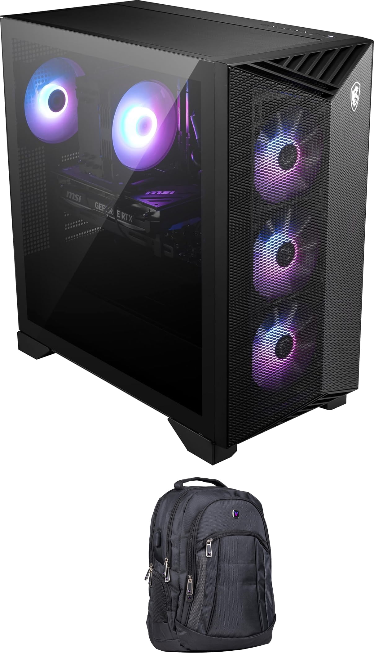 MSI Aegis R2 Gaming Desktop PC (Intel i9-14900F, GeForce RTX 4070 12GB ...