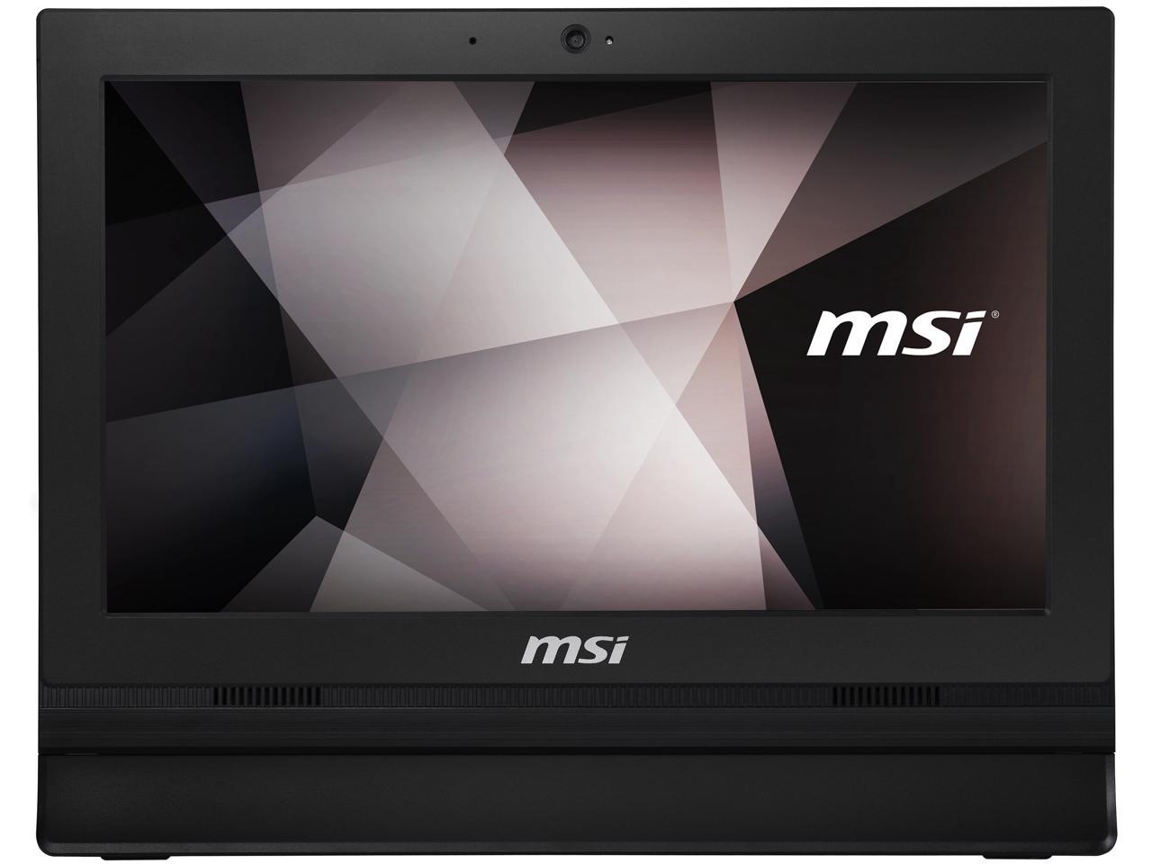MSI All-in-One Computer PRO 16T 10M-085US Celeron 5205U (1.90GHz) 4GB ...