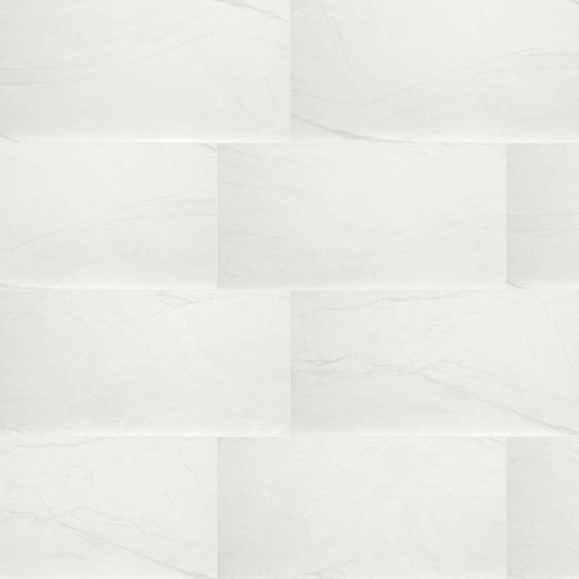 White Polished Porcelain Floor Tile