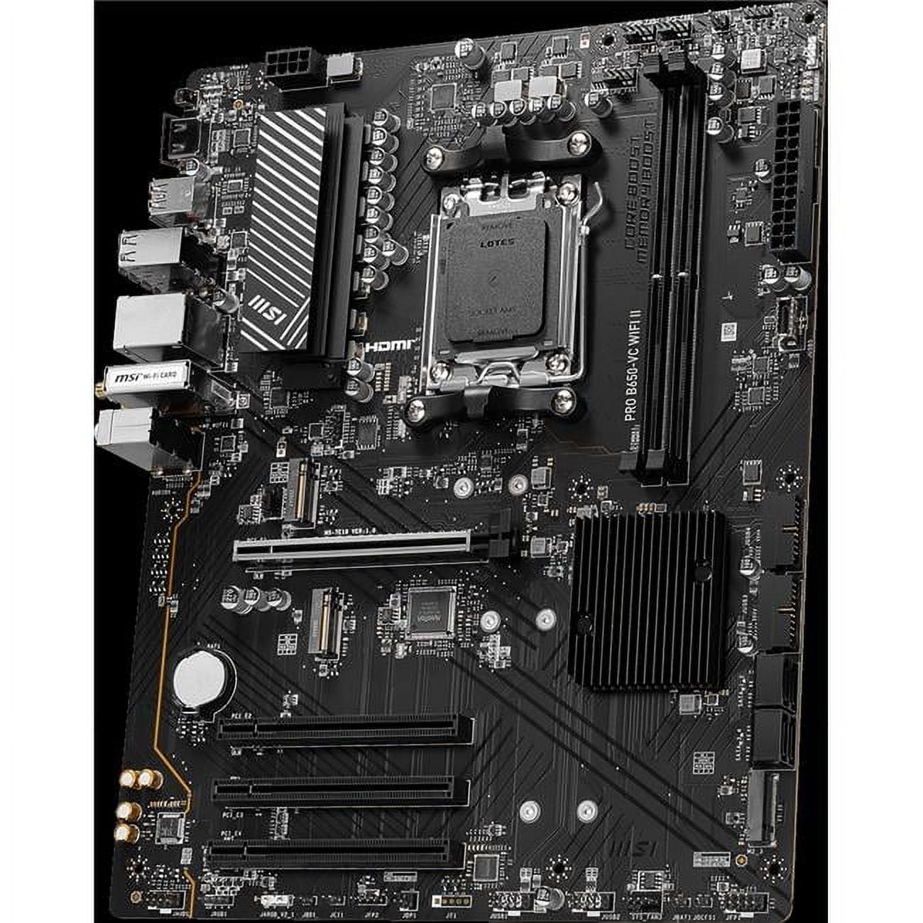 MSI B650-VC WIFI II ATX AMD B650 AM5 Motherboard, B650-VC WIFI II ...