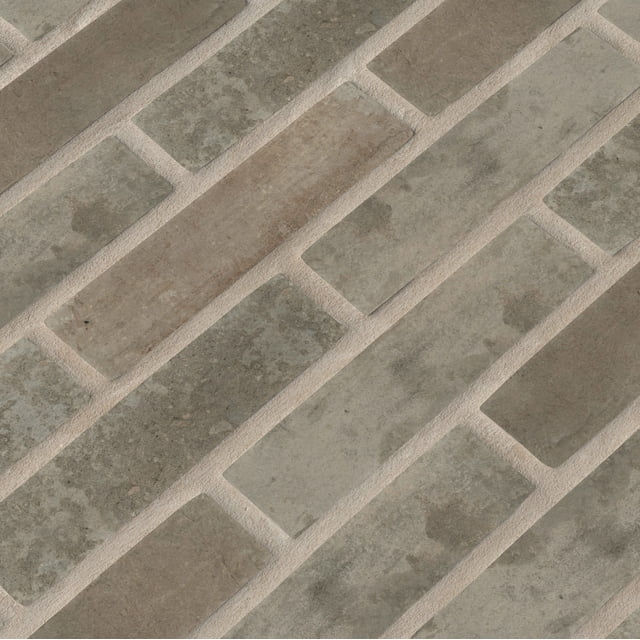 MSI Capella Taupe Brick 2 In. X 10 In. Matte Floor And Wall Porcelain ...