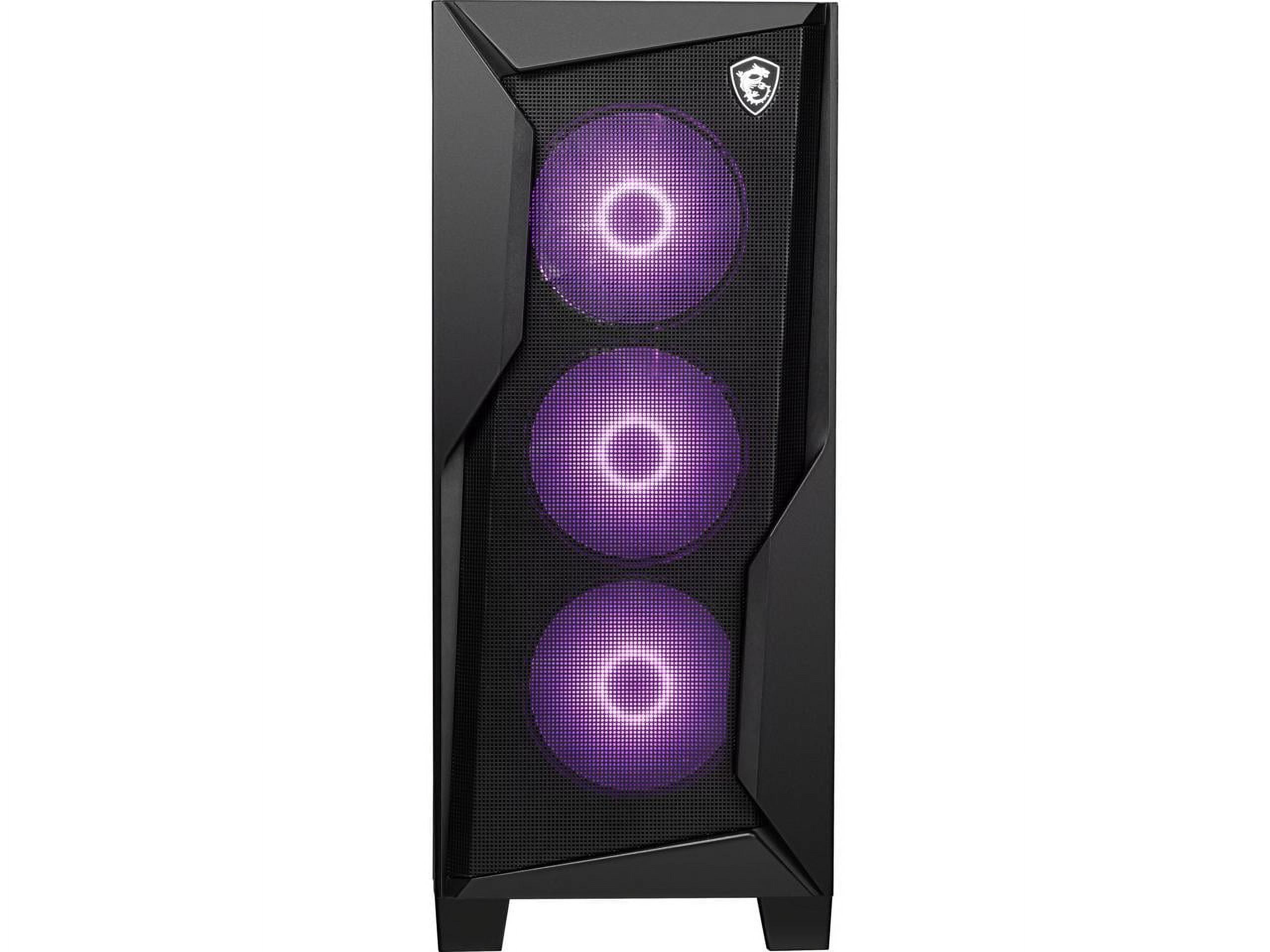 MSI Codex R2 Gaming Desktop PC, Intel Core i5-14400F, GeForce RTX 4060 ...