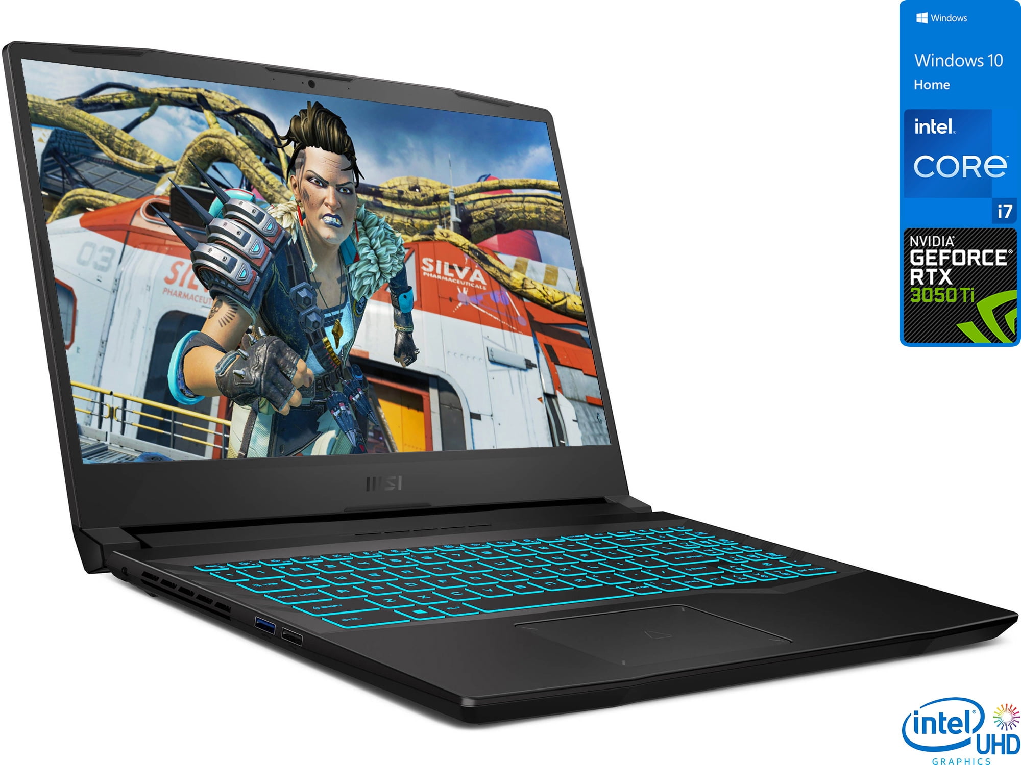 MSI Crosshair 15 Gaming Laptop, 15.6" 144Hz FHD Display, Intel Core i7 ...