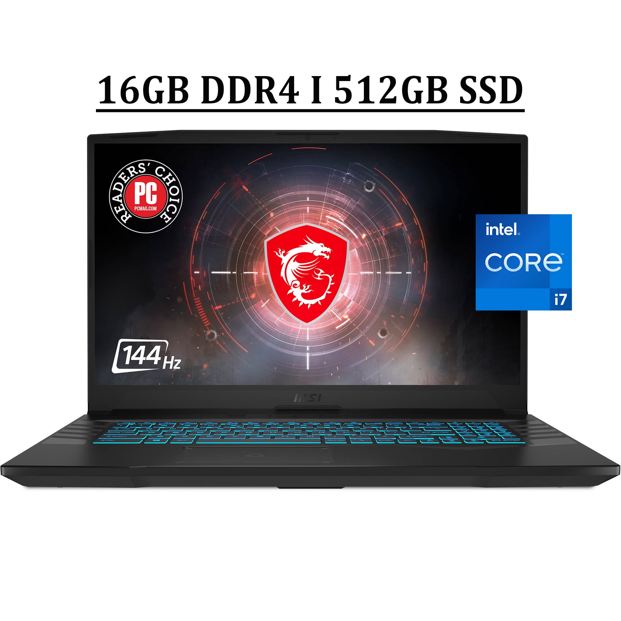 MSI Crosshair 17 Gaming Laptop 17.3” FHD IPS 144Hz Display 11th Gen ...
