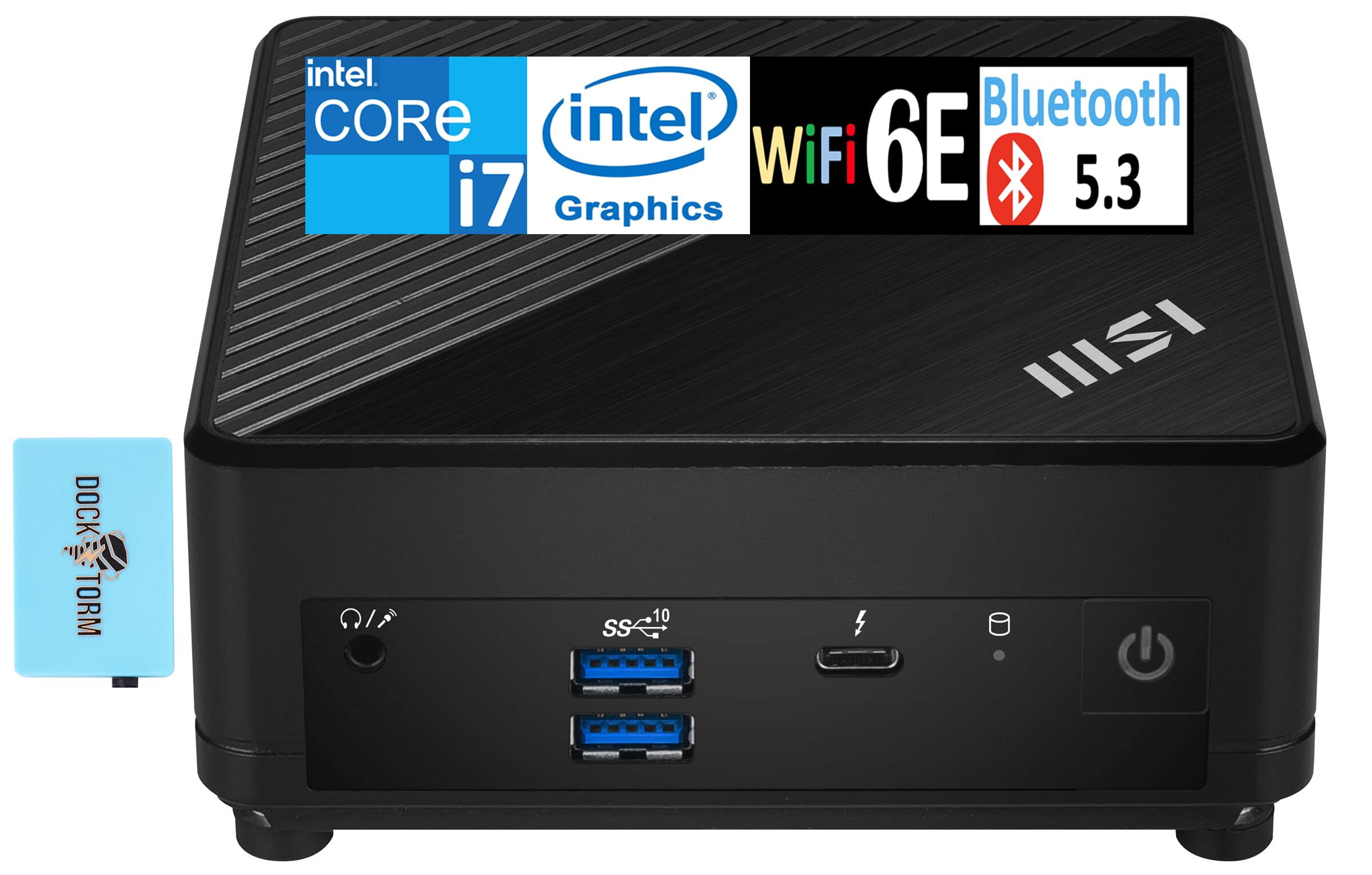 MSI Cubi 5 Mini Desktop (Intel i7-1255U, Intel Iris Xe, 32GB DDR4 ...