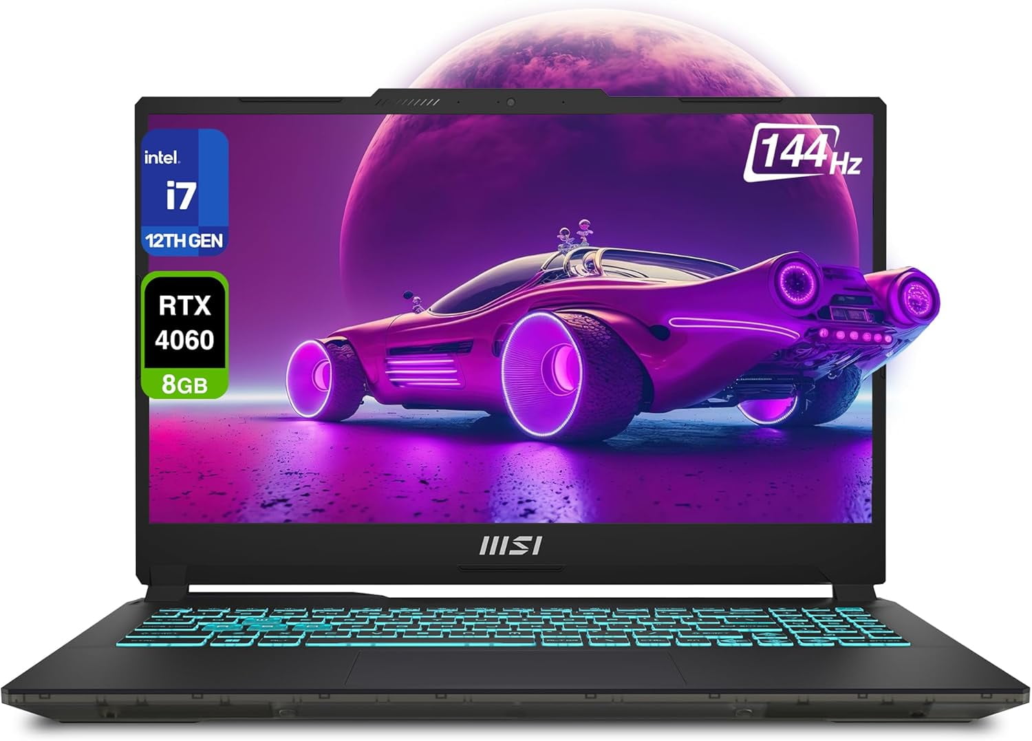 MSI Cyborg 15 Cyborg Gaming Laptop, Intel i7-12650H, 64 GB DDR4 RAM, 1 ...