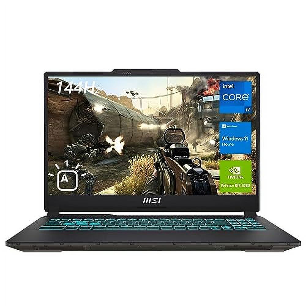 MSI Cyborg 15 Gaming Laptop, 15.6" FHD 144Hz Display, Intel Core i7 ...