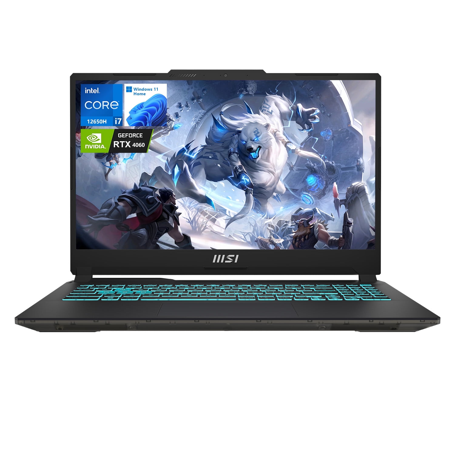 MSI Cyborg 15 Gaming Laptop, 15.6 FHD 144Hz, Intel i7-12650H, NVIDIA RTX 4060, 64GB DDR5, 4TB ...