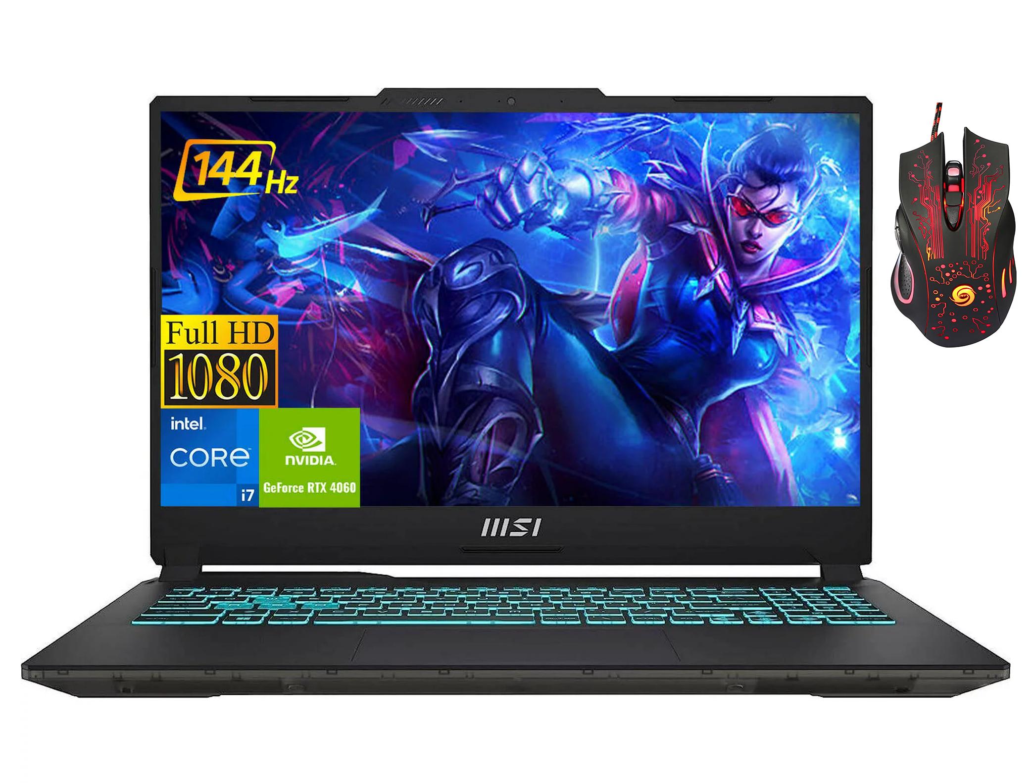 MSI Cyborg Gaming 15.6" FHD Laptop, Intel Core i9-13650H Processor, 32GB DDR5 RAM, 4TB SSD, 4TB ...