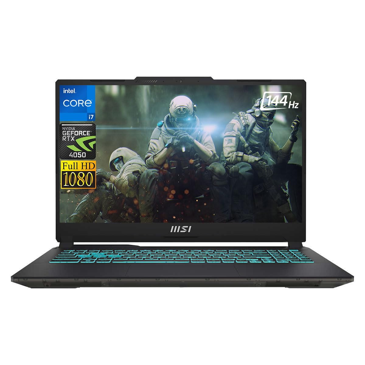 MSI Cyborg Gaming Laptop 2023 Newest, 15.6" FHD 144Hz Display, Intel ...