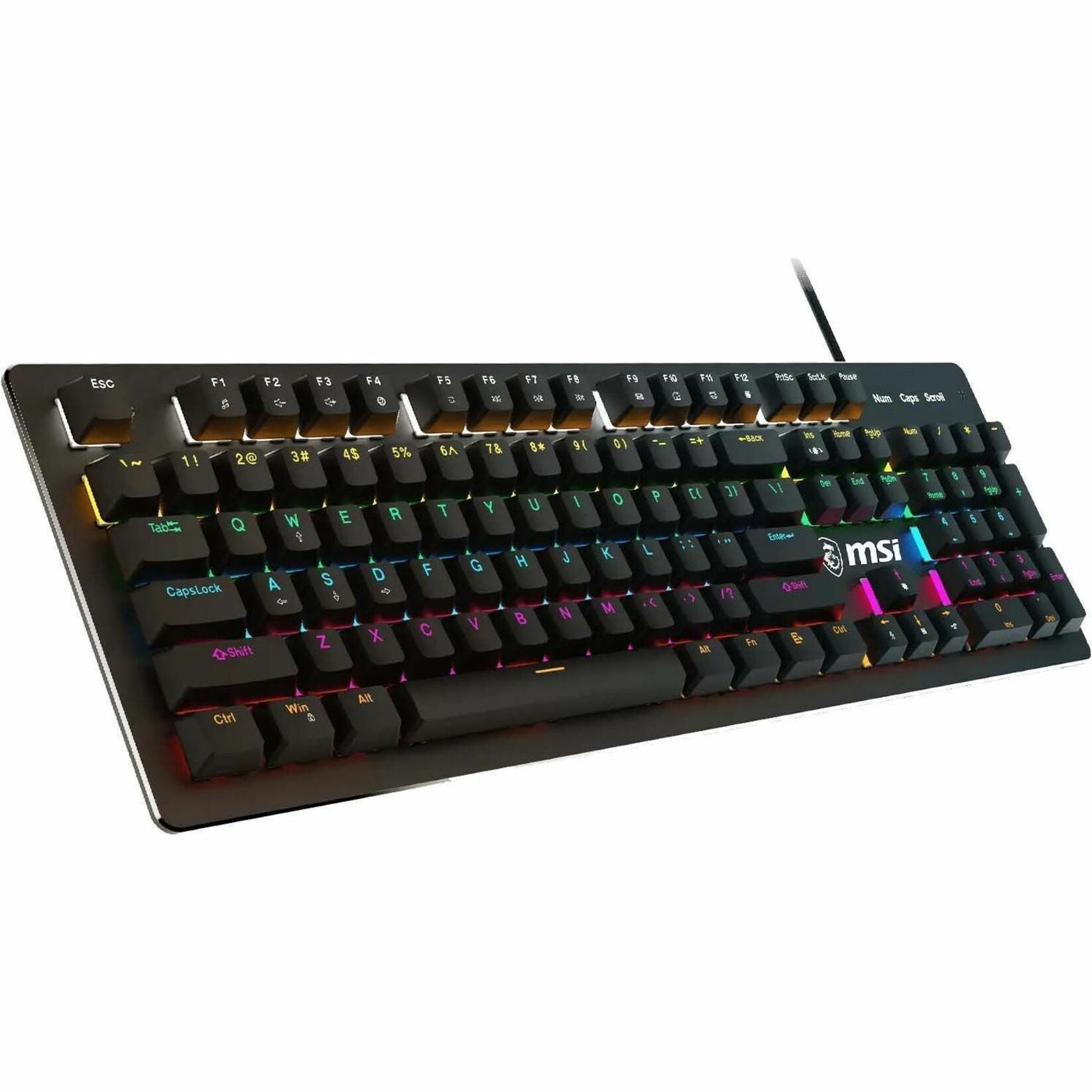 MSI FORGE GK300 Gaming Keyboard - Walmart.com