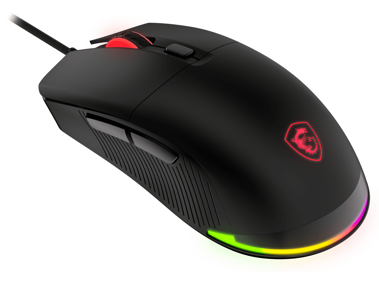 MSI FORGE GM310 Wired Optical Gaming Mouse, RGB LED, 20 Million Clicks ...
