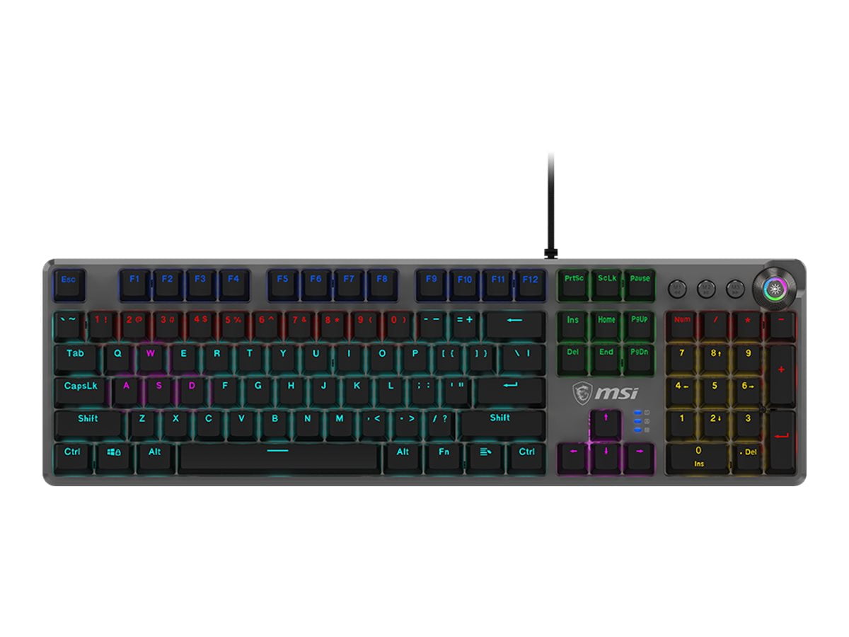 MSI FORGE GK310 Gaming Keyboard - Walmart.com