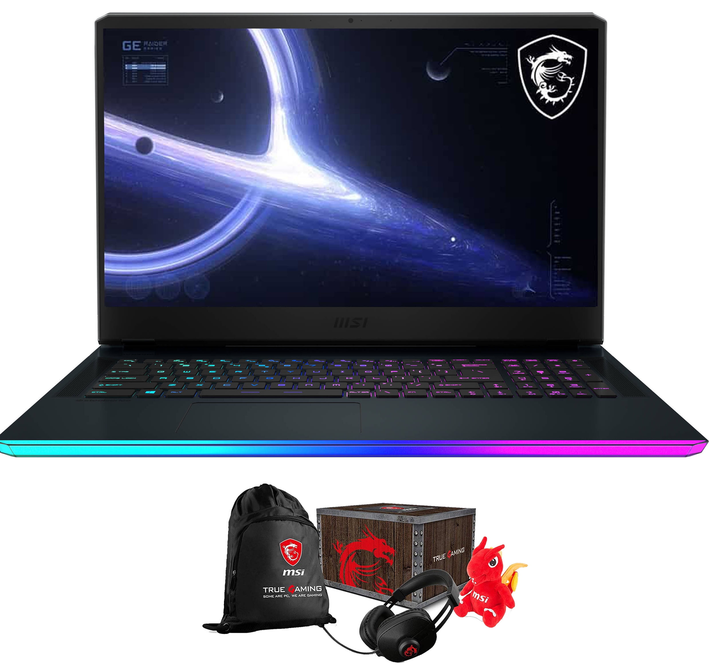 MSI GE76 Raider 11UE-1056 Gaming Laptop (Intel i7-11800H 8-Core, 17.3in ...