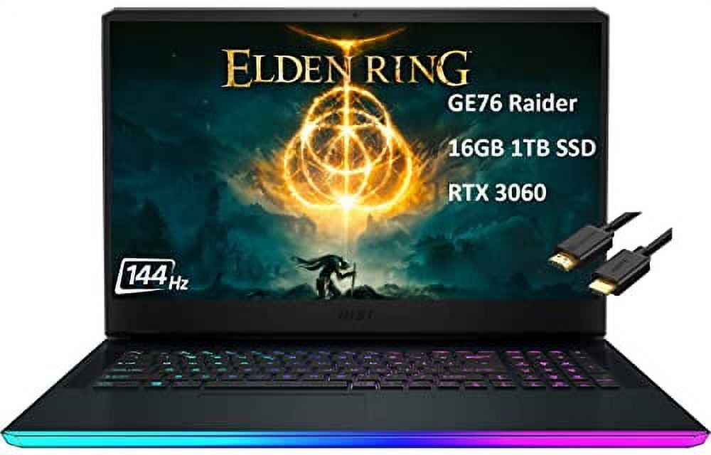 MSI GE76 Raider 17.3" 144Hz (16GB RAM, 1TB PCIe SSD, Intel 8-Core i7 ...