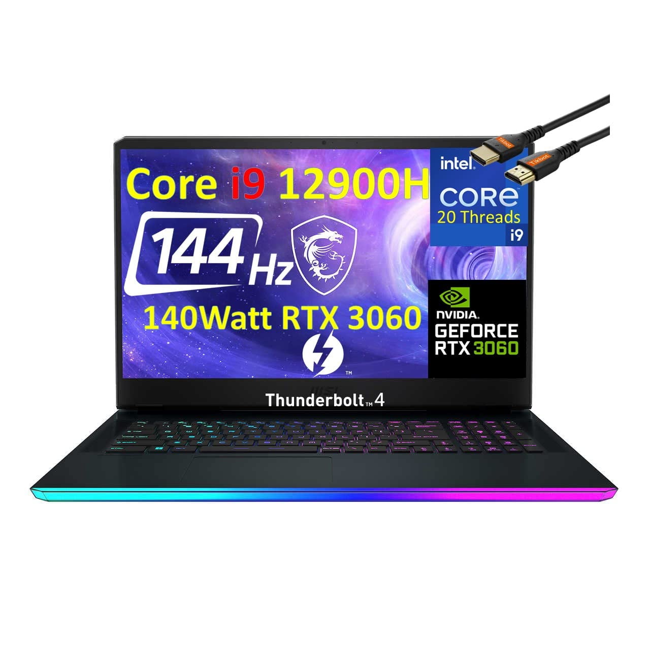 MSI GE76 Raider Gaming Laptop - The Most Powerful 12th Gen H Series ...