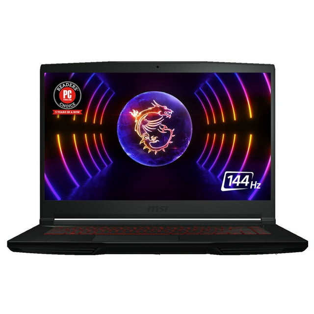 "MSI GF Series Gaming Laptop, 15.6"" 144Hz, i5 12th Gen, RTX 2050, 16GB ...