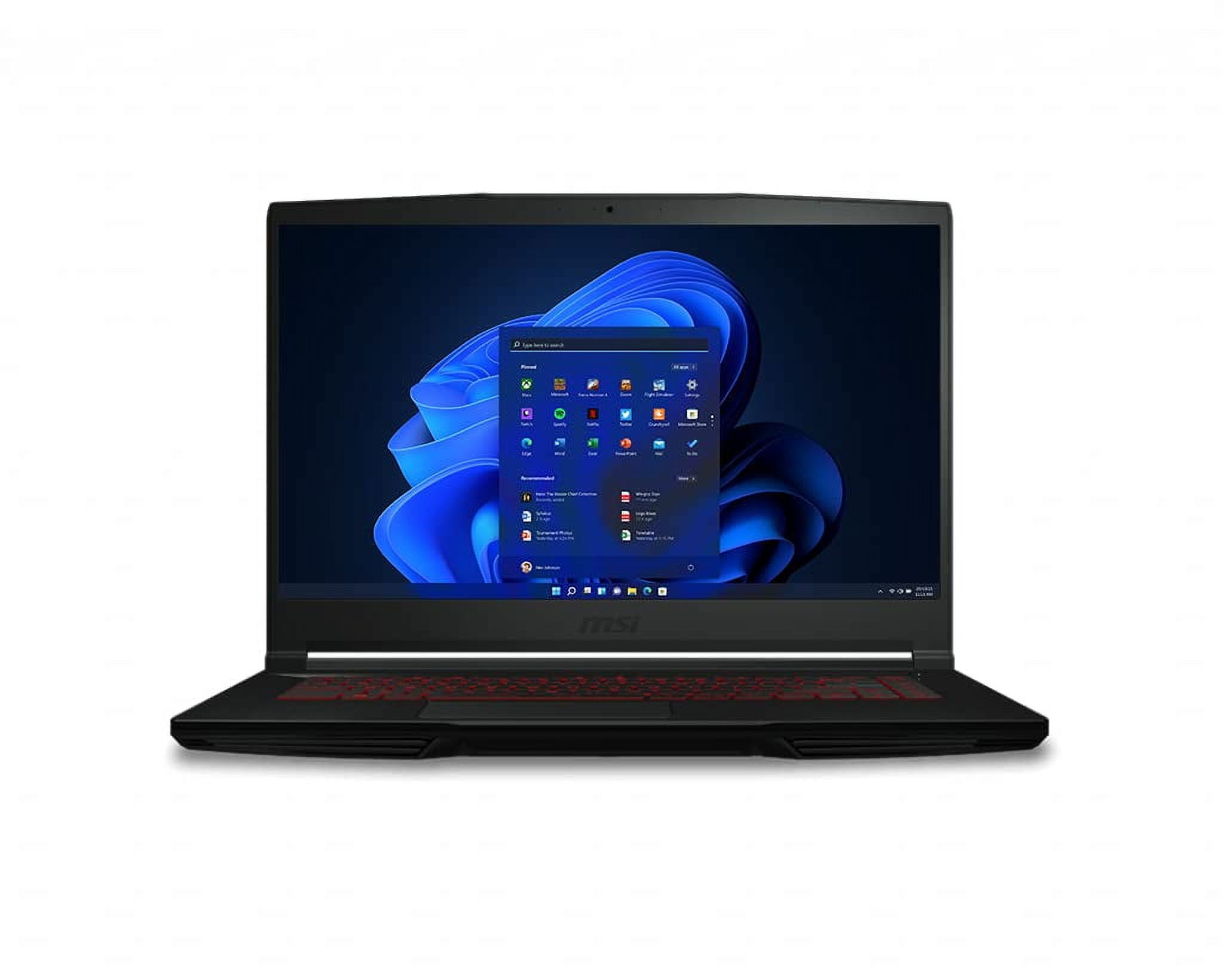 MSI GF63 Gaming Laptop 2023 New, 15.6" FHD IPS Display, Intel Core i5 ...