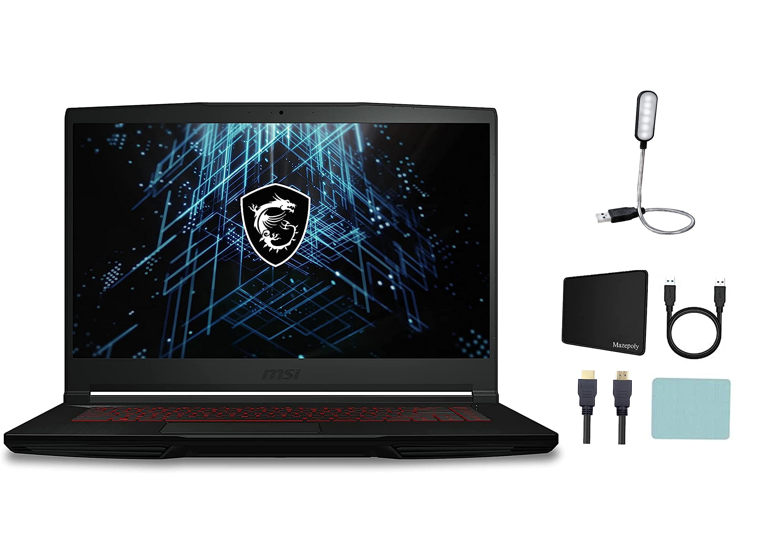 MSI GF63 Thin 11SC-693 15.6" FHD Gaming Laptop, Intel Core i5-11400H, 2 ...