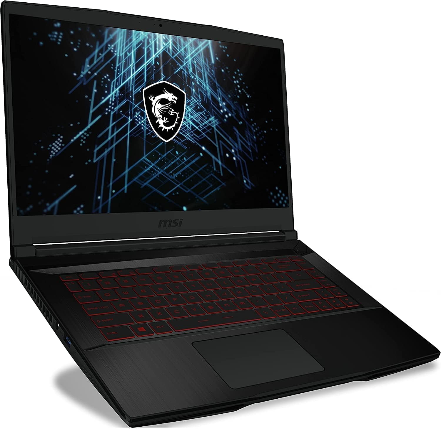 MSI GF63 Thin Laptop: 11th Gen Core i5-11400H, RTX 1650, 256GB SSD, 8GB ...