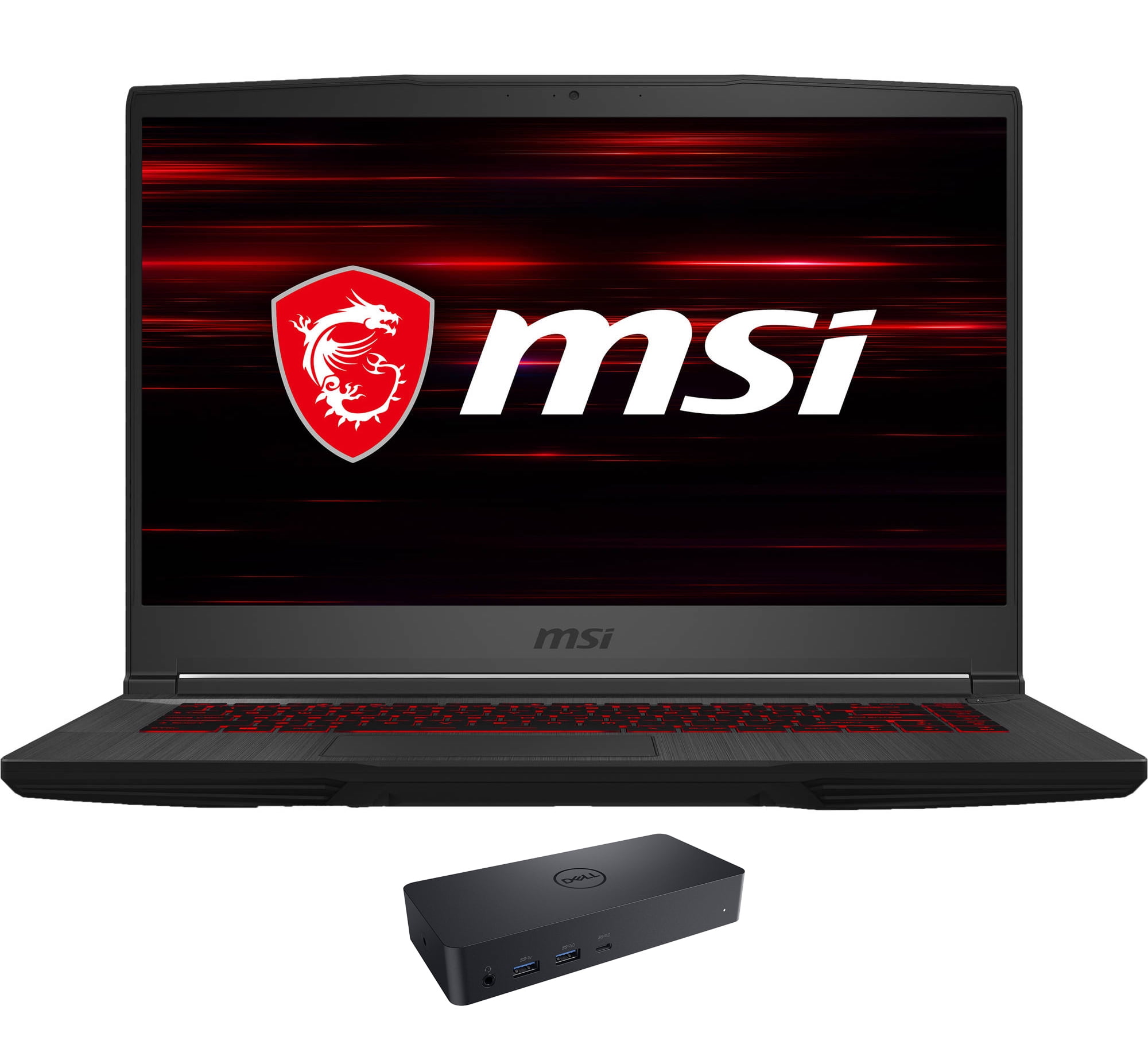 MSI GF65 Thin 10UE Gaming/Entertainment Laptop (Intel i7-10750H 6-Core ...