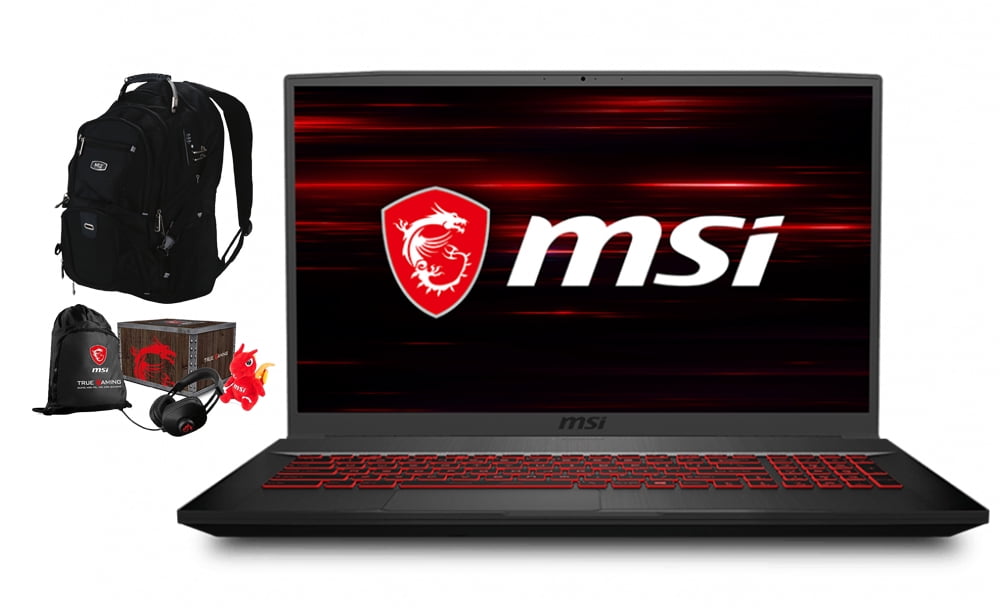 MSI GF75 Thin Laptop (Intel i7-10750H 6-Core, 16GB RAM, 2TB PCIe SSD ...