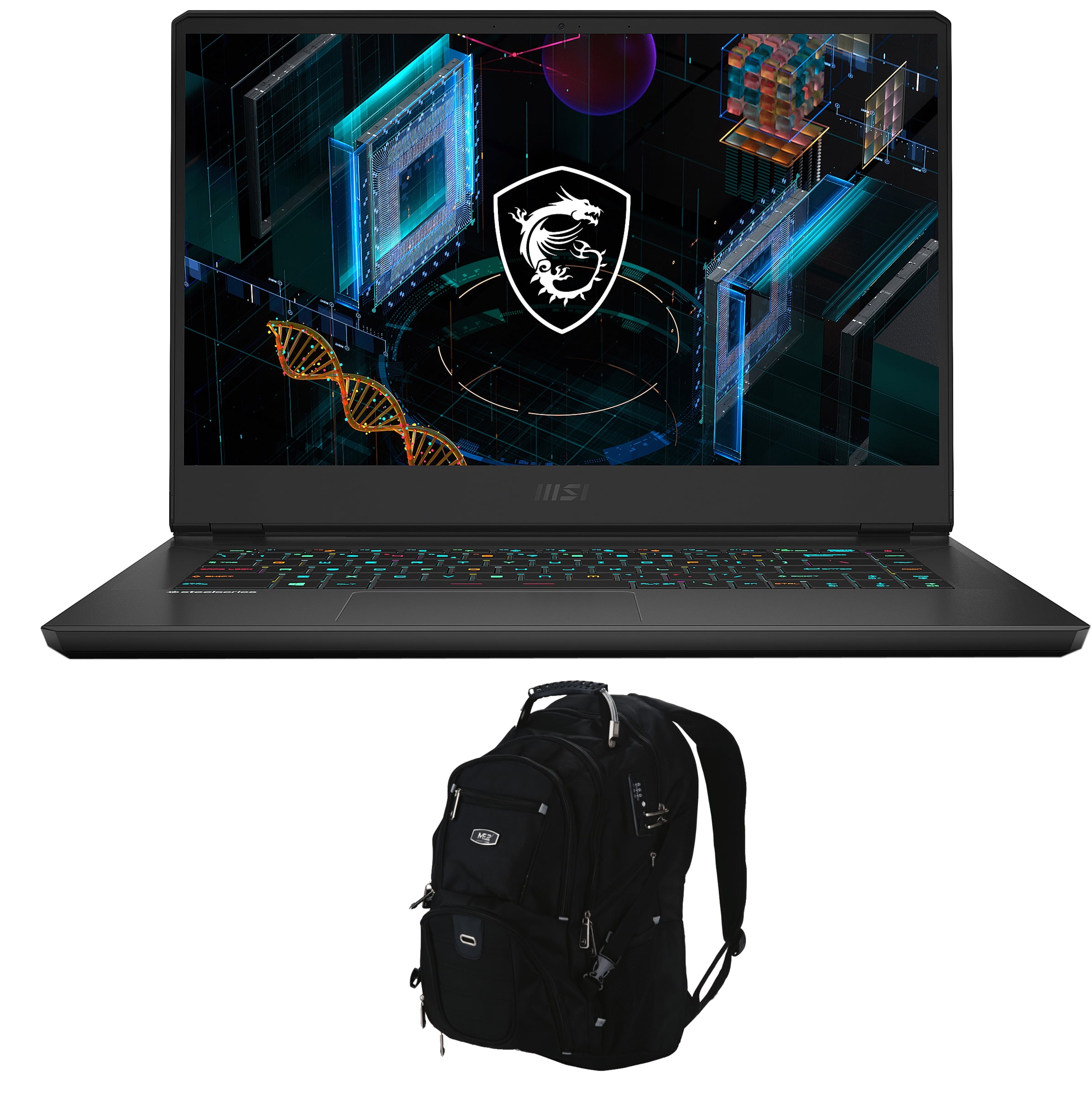 MSI GP66 Leopard 15 Gaming/Entertainment Laptop (Intel i7-11800H 8-Core ...
