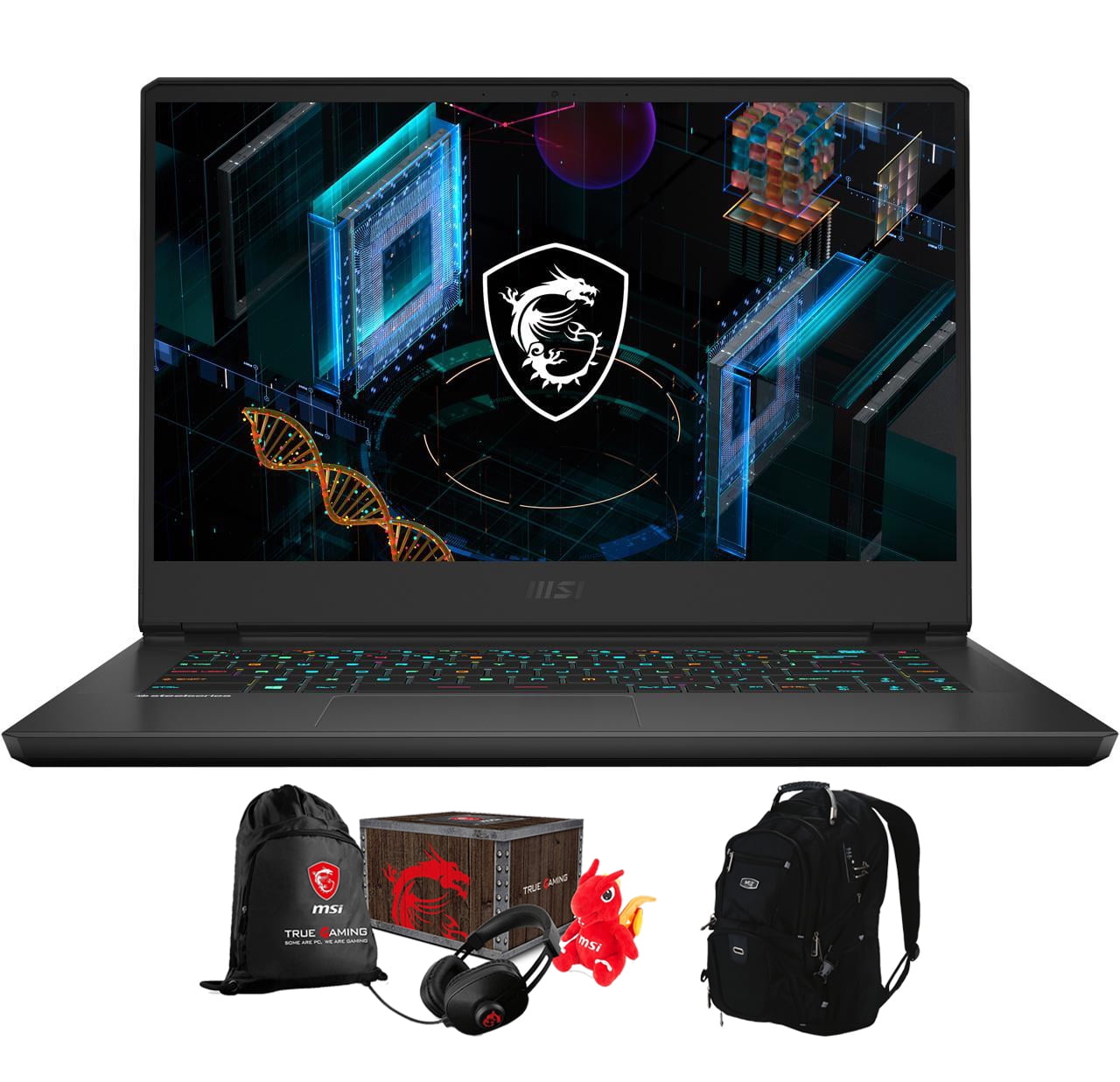 MSI GP66 Leopard Gaming/Entertainment Laptop (Intel i7-11800H 8-Core ...