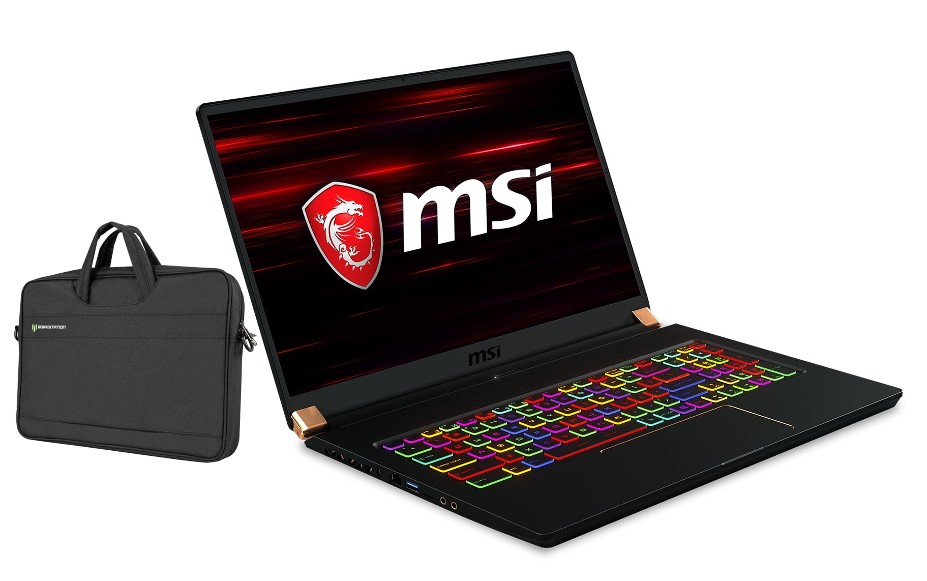 MSI GS75 Stealth-205 Gaming & Entertainment Laptop (Intel i7-8750H 6 ...