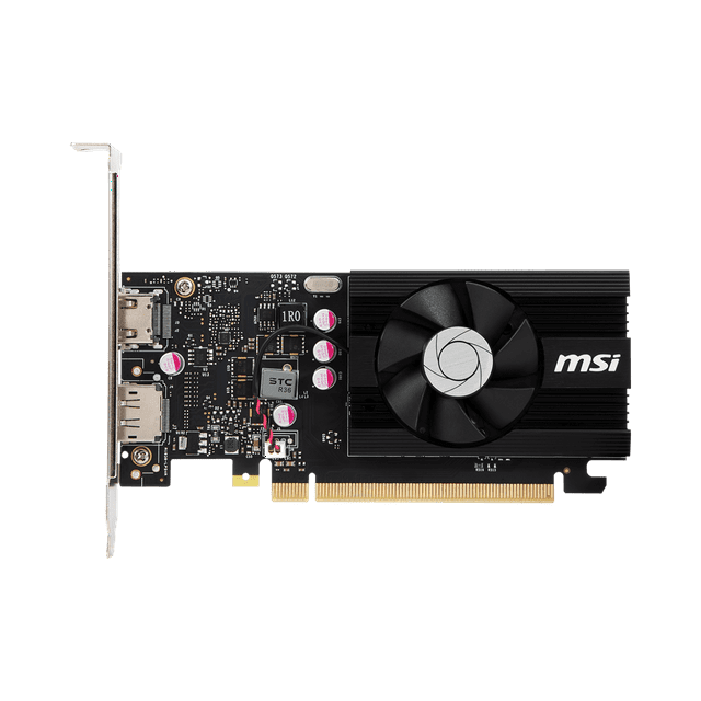 MSI GeForce GT 1030 Graphics GPU, 4GB GDDR4, PCI Express 3.0 x16 ATX ...