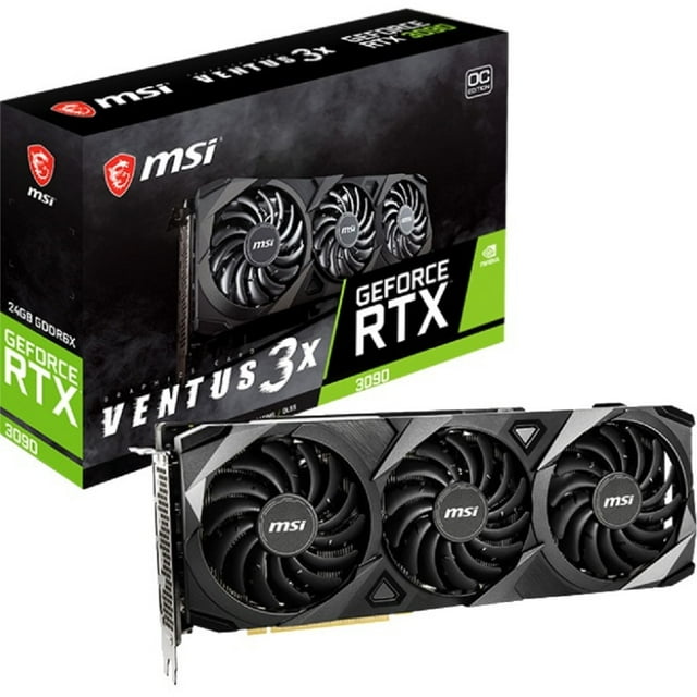 MSI GeForce RTX 3090 VENTUS 3X OC 24GB GPU Graphic Card - Walmart.com