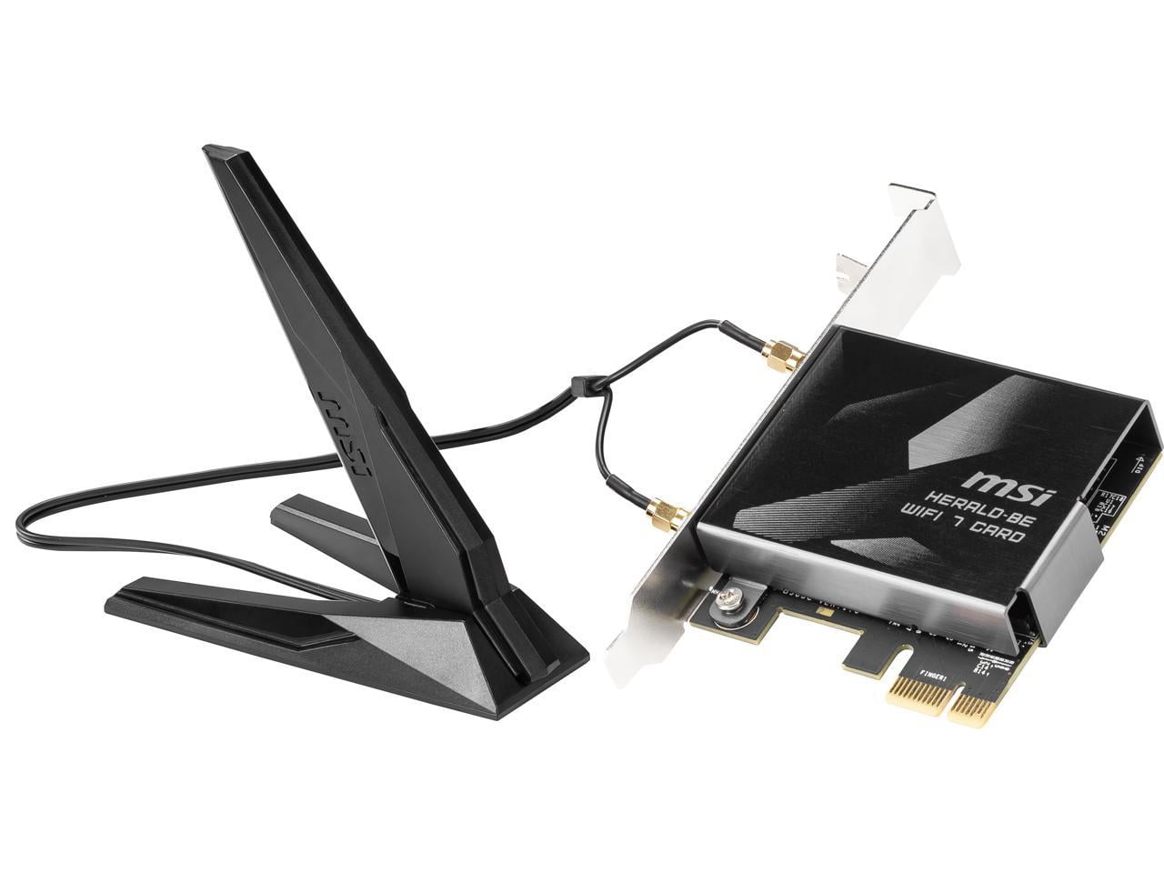 MSI HERALD-BE WIFI 7 MAX, NCM865 Tri-Band Wi-Fi 7 MSI HERALD-BE WIFI 7 MAX, NCM865 Tri-Band Wi-Fi 7