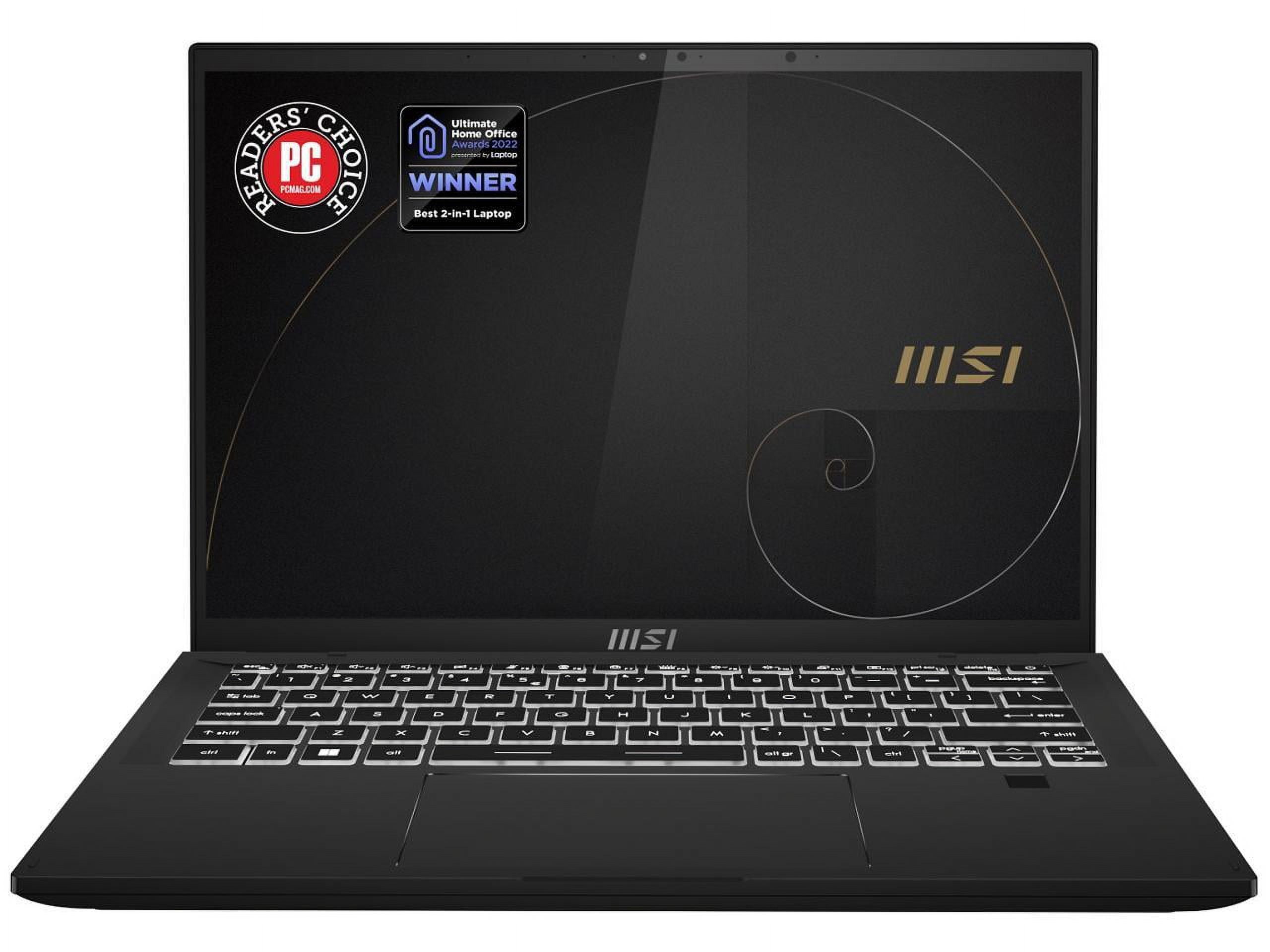 MSI Intel Core i7 12th Gen 1260P (2.10GHz) 16GB Memory 1 TB NVMe SSD ...