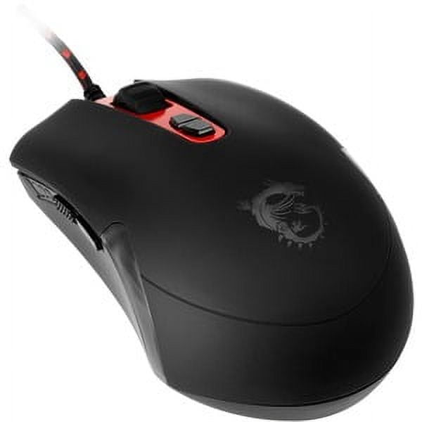 MSI™ Interceptor DS100 Gaming Mouse, Black/Red - Walmart.com