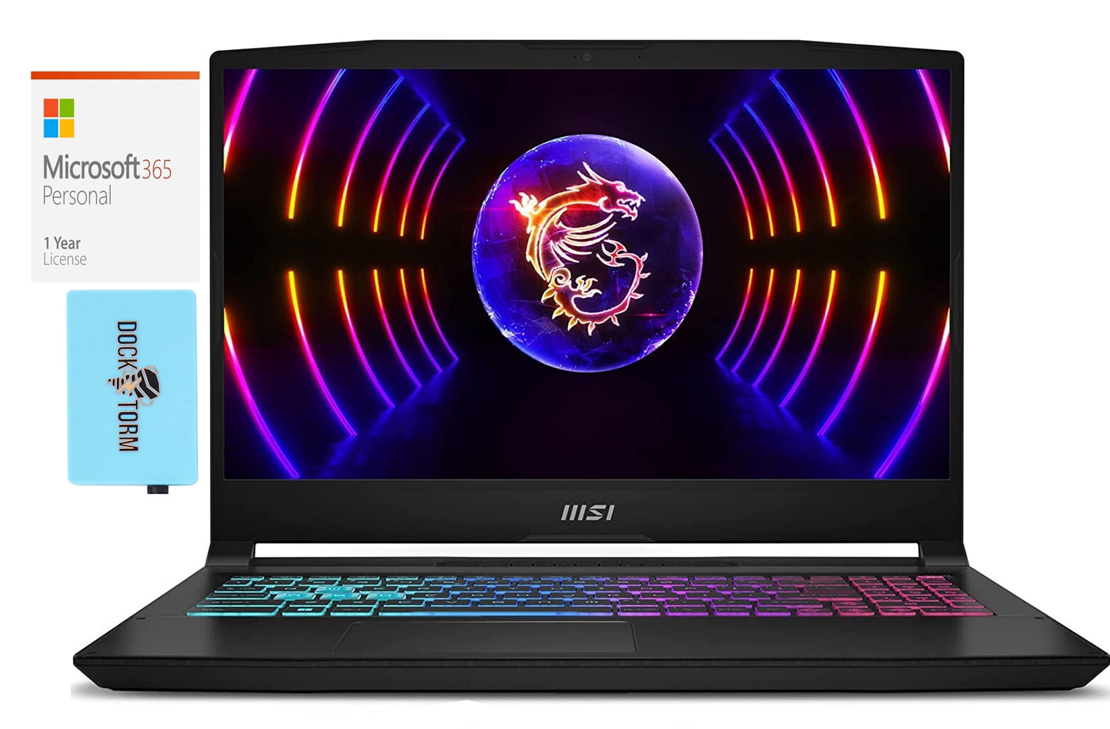 MSI Katana 15 Gaming/Entertainment Laptop (Intel i7-12650H 10-Core, 15 ...