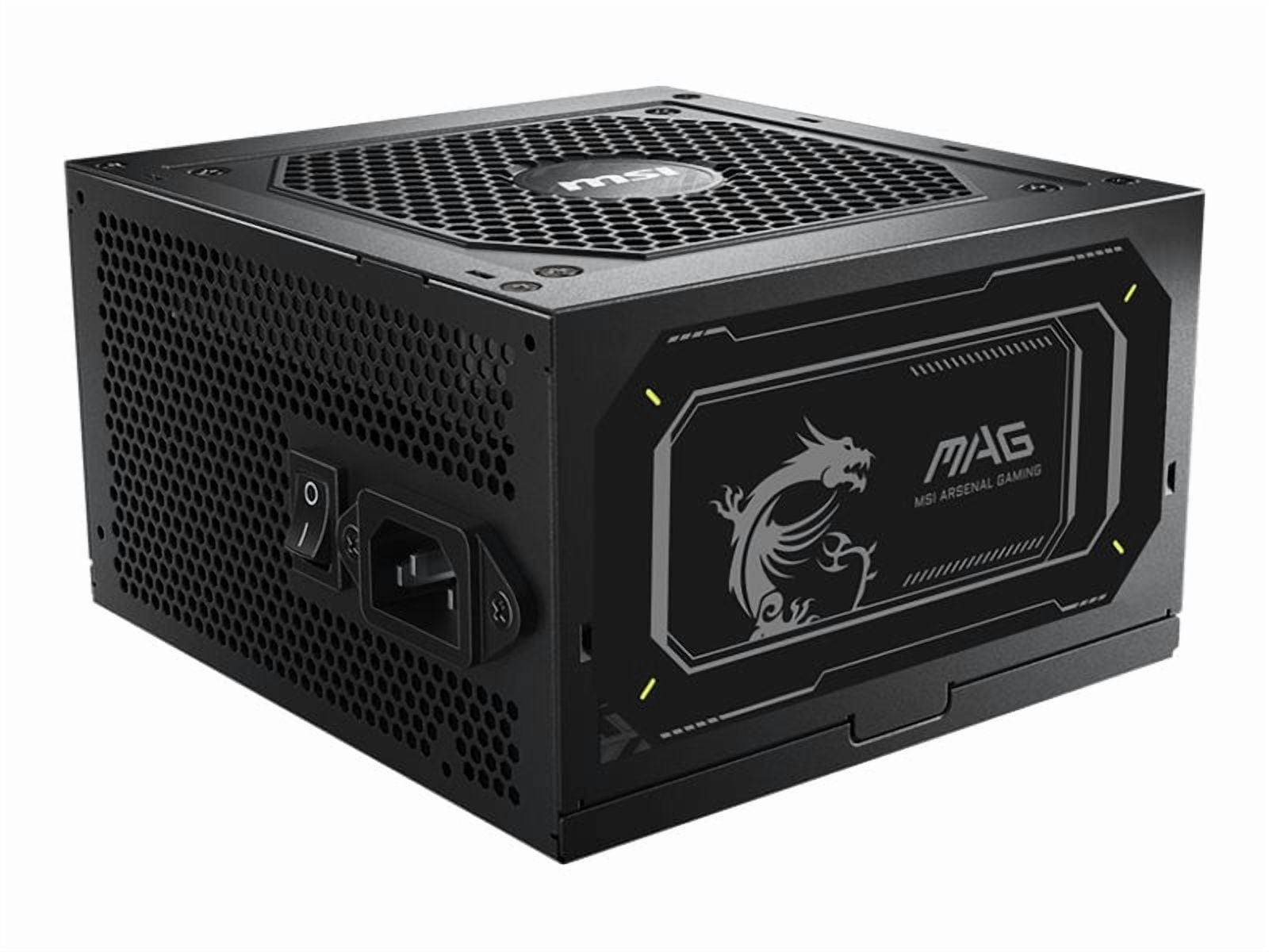 MSI MAG A750GL PCIE 5.1 & ATX 3.1 Gaming Power Supply - Full Modular ...