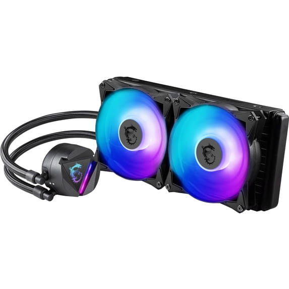 MSI MAG 280R V2 - AIO Liquid CPU Cooler, 280mm Radiator, ARGB, AMD ...