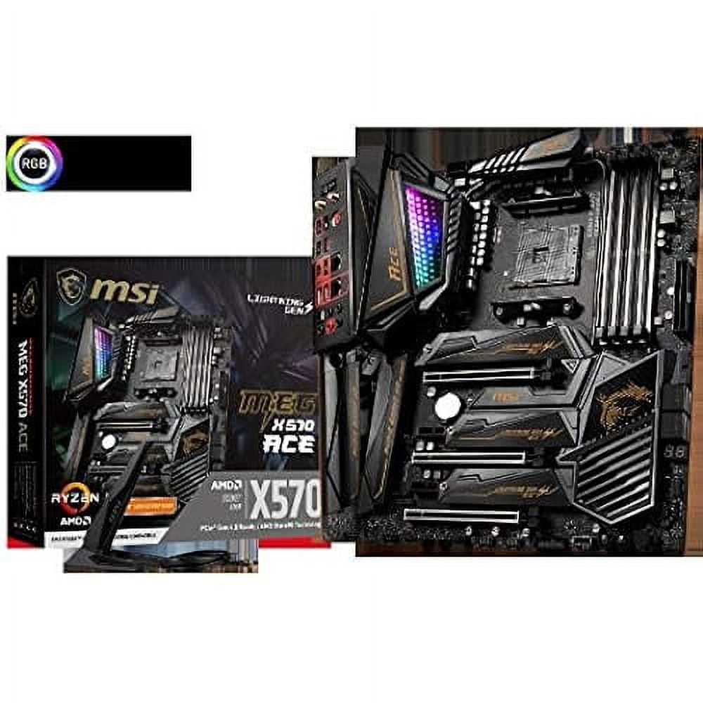MSI MEG X570 ACE ATX Motherboard [AMD Equipped with X570 chipset ...