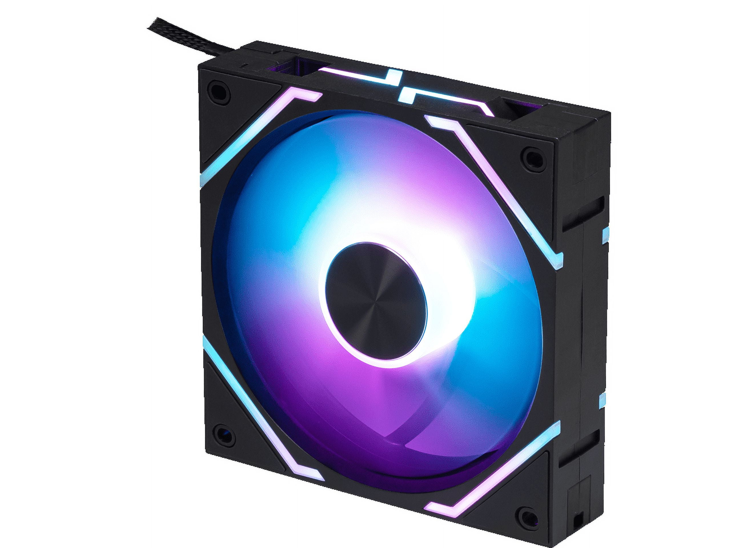 MSI MPG EZ120 ARGB-1B Fan - 120mm ARGB Fan, Fluid Dynamic Bearing with ...