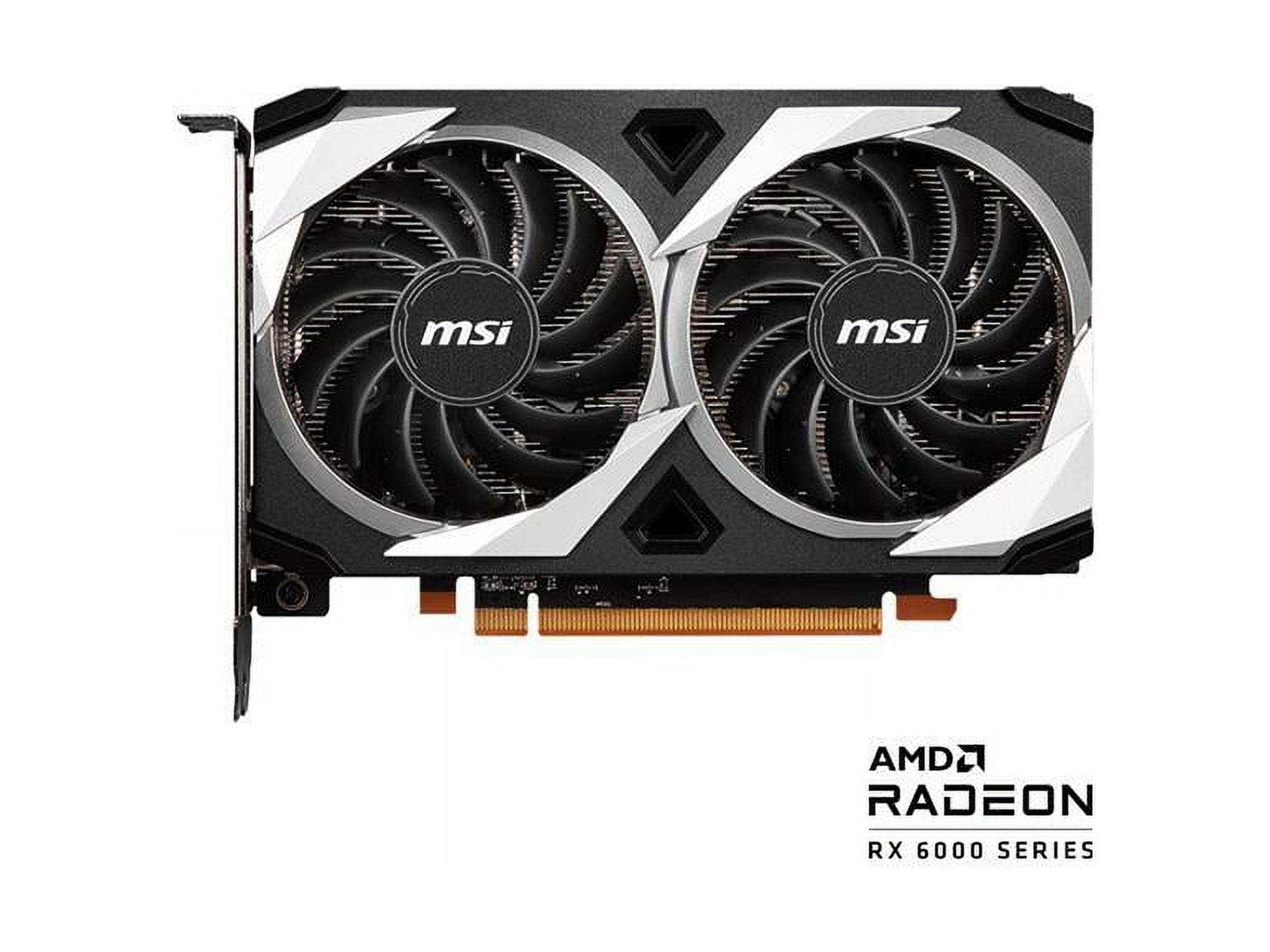 MSI Mech Radeon RX 6500 XT 4GB GDDR6 PCI Express 4.0 Video Card RX 6500 ...