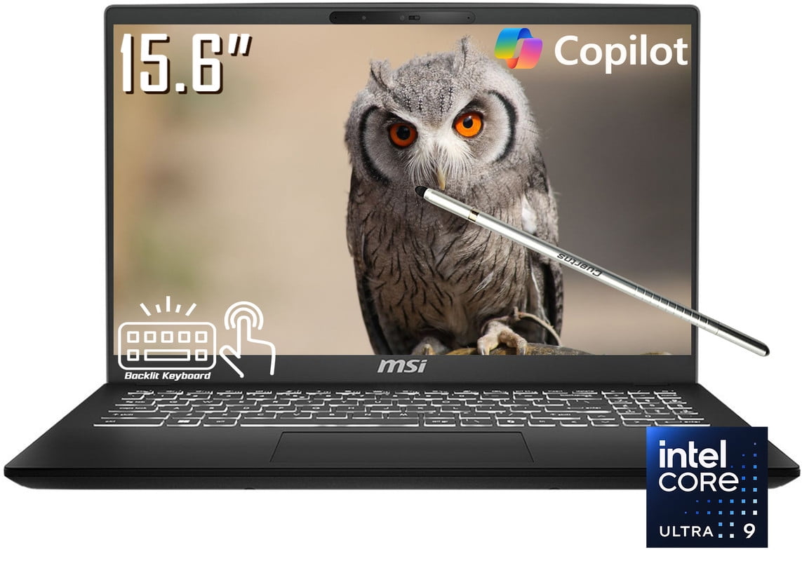 MSI Modern 15 H AI Engine Business Laptop, 15.6"(1920 x 1080) FHD ...