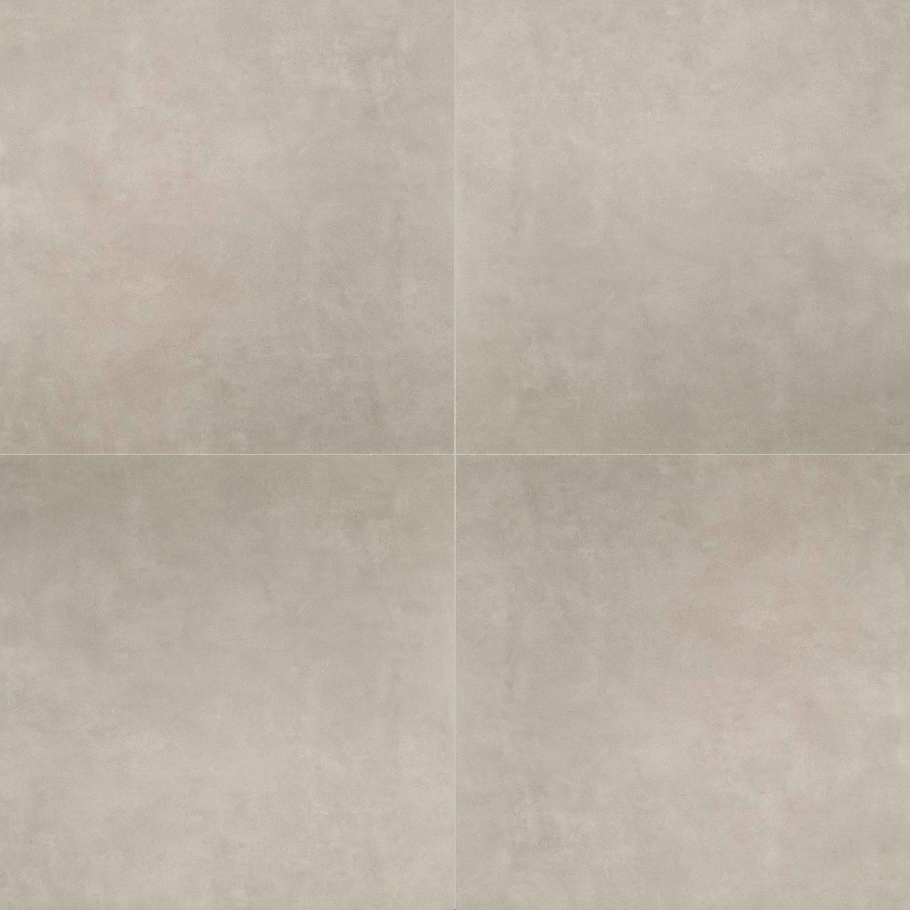 MSI Monza Cemento 35 In. X 35 In. Matte Porcelain Floor And Wall Tile ...