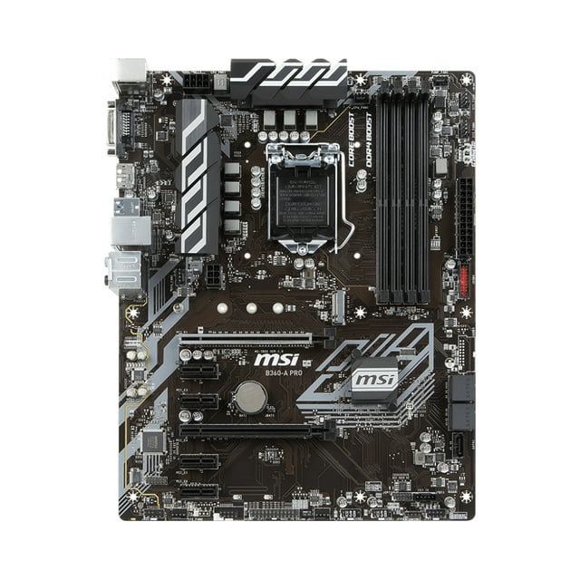 MSI Motherboard B360-A PRO - B360APRO - Walmart.com
