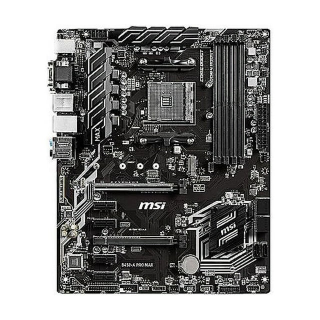 MSI B450-A PRO MAX - Motherboard - ATX - Socket AM4 - AMD B450 Chipset ...