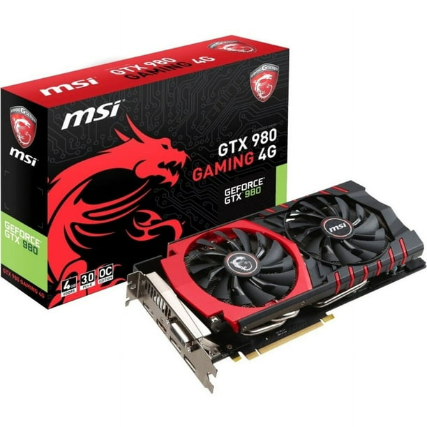 MSI NVIDIA GeForce GTX 980 Graphic Card, 4 GB GDDR5 - Walmart Business ...